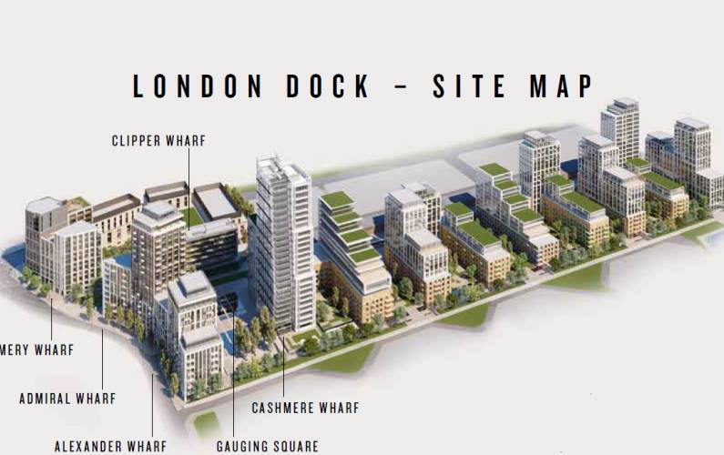 London Dock London | St. George Apartments for sale in Wapping, E1W in ...