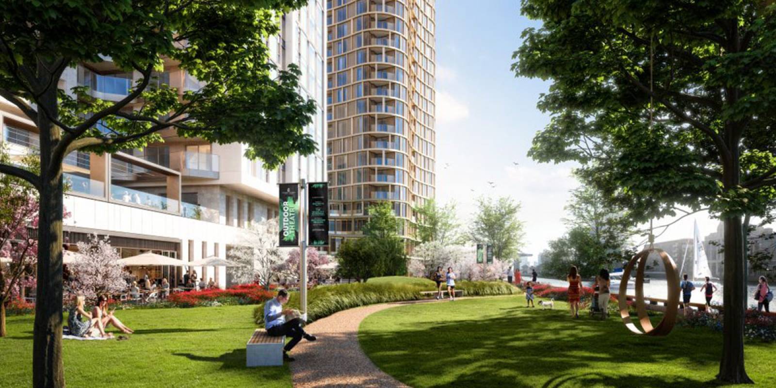 Gallery for One Park Drive, London