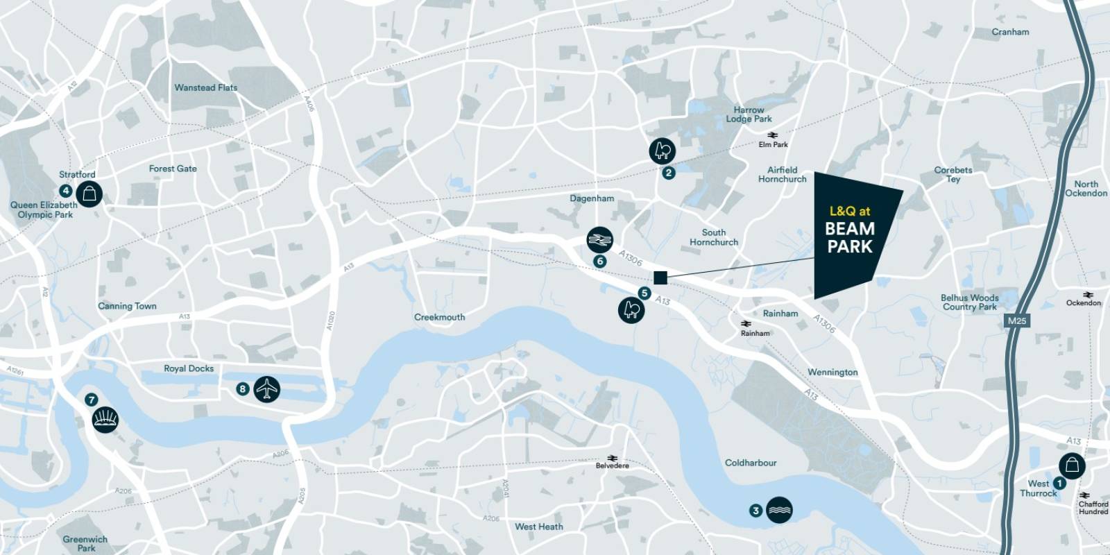 Gallery for L&Q at Beam Park, London