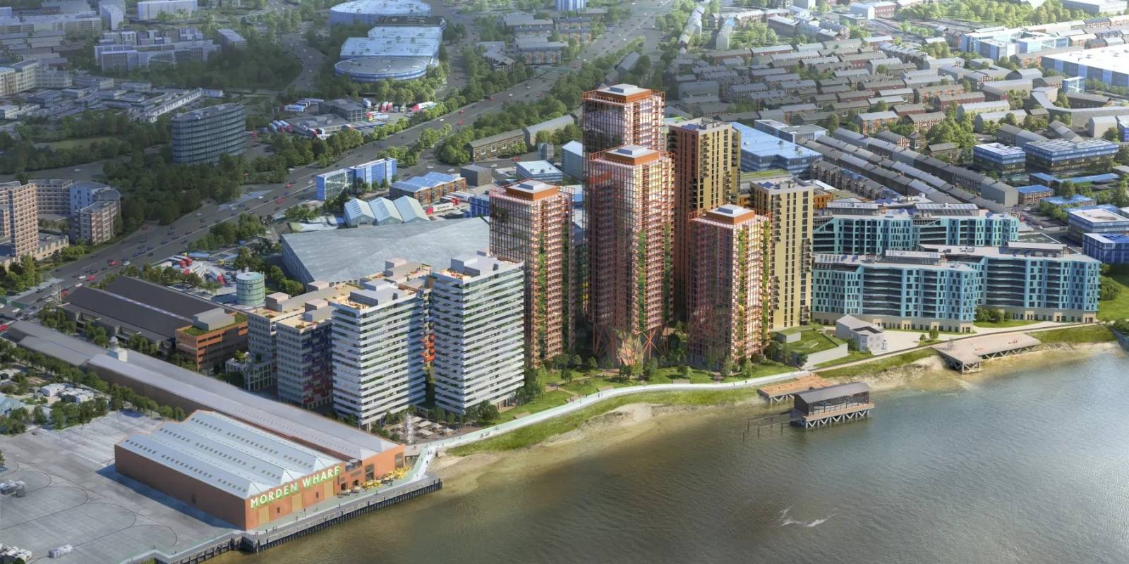 Gallery for Morden Wharf, London