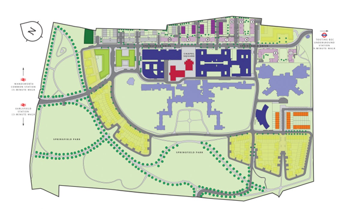 Springfield Place London | Barratt London Apartments for sale in ...