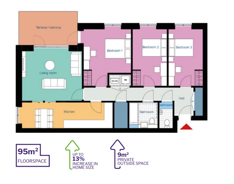 Kedge House, Starboard Way and Winch House | Apartments, Redevelopment ...